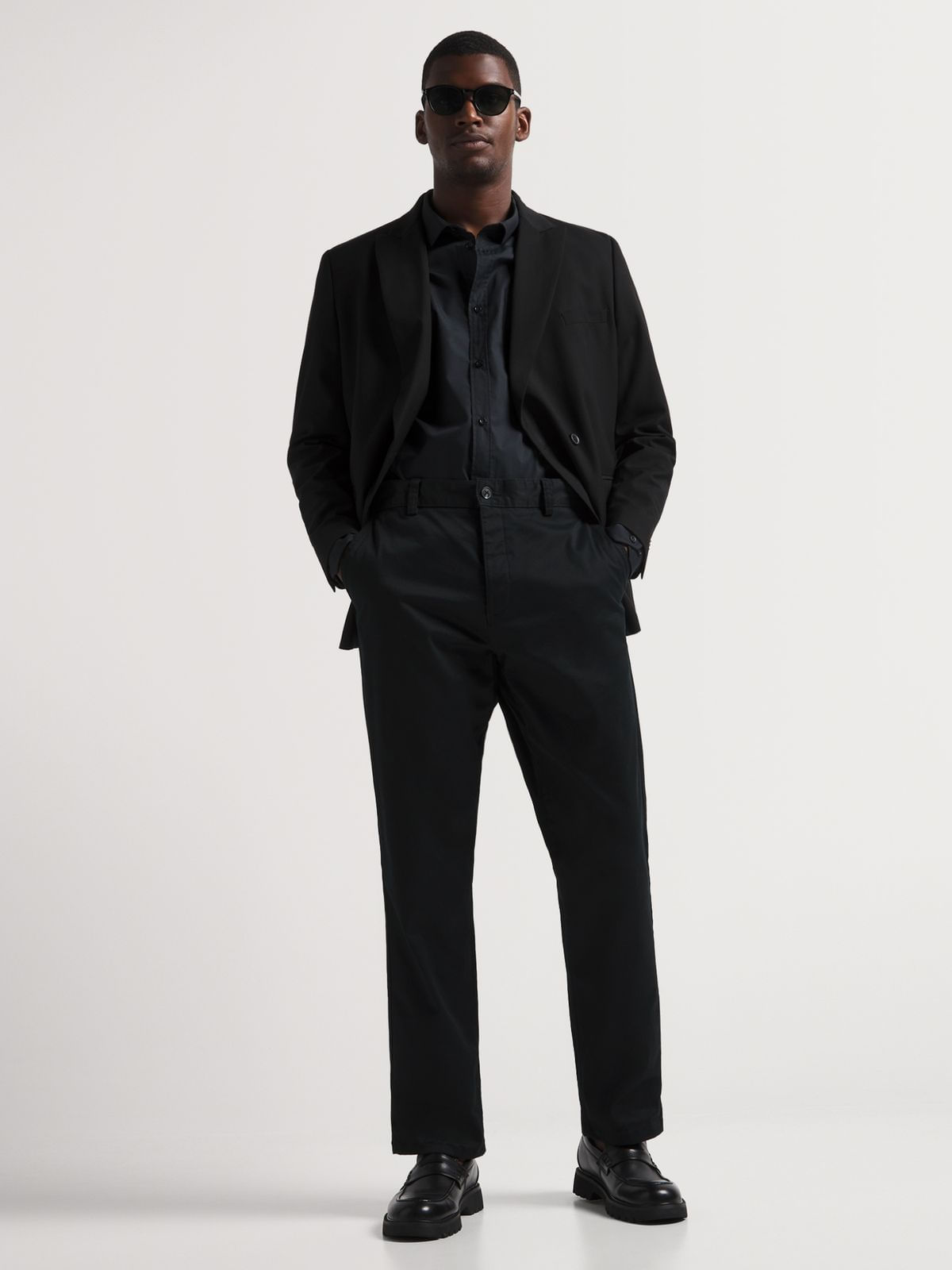 Markham Men's Smart Regular Fit Black Shirt | Bash