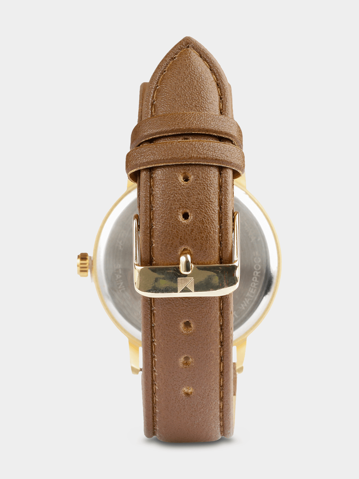 Men's Markham Classic Textured Round Brown Watch | Bash