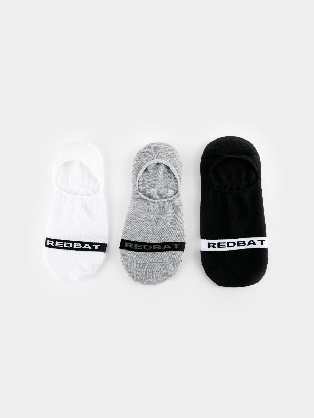 Redbat Invisible 3-Pack Multicolour Socks | Bash
