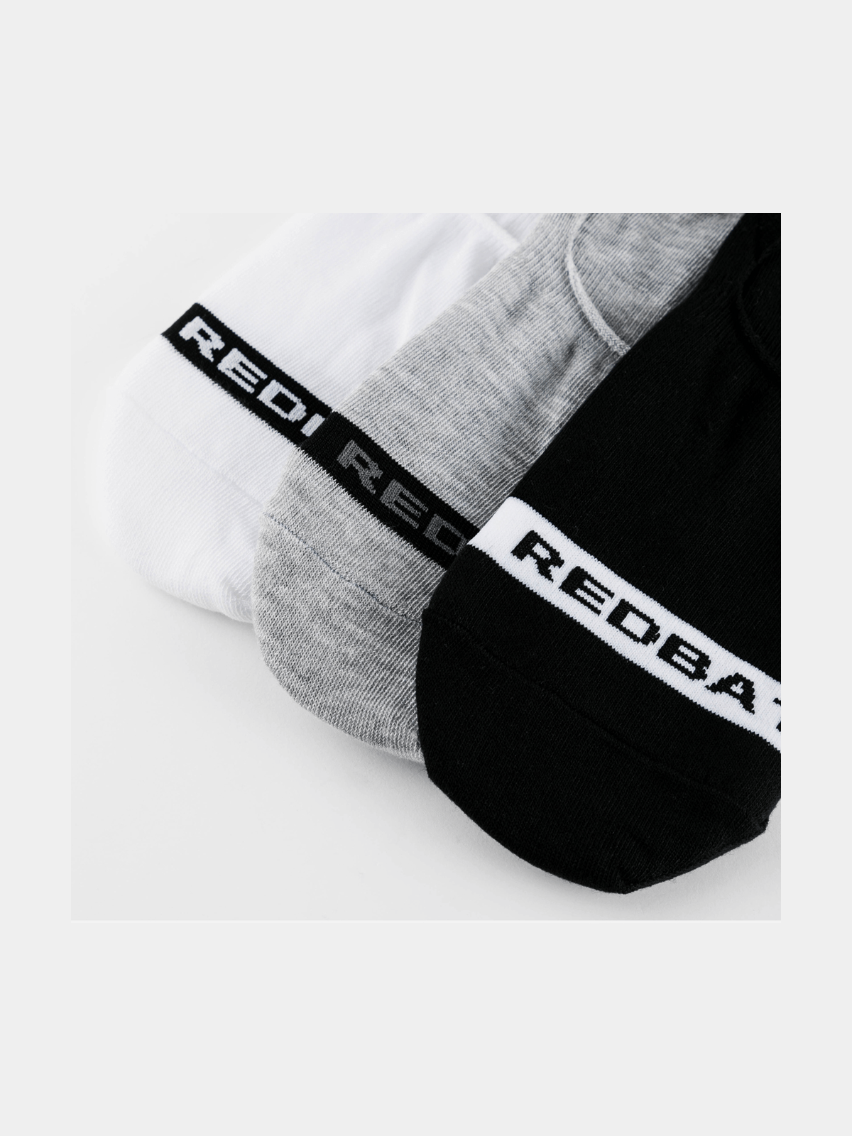 Redbat Invisible 3-Pack Multicolour Socks | Bash