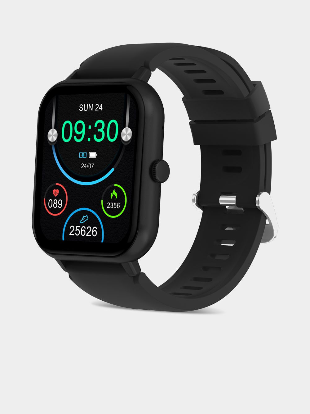 Volkano Chroma Black Fitness Watch | Bash