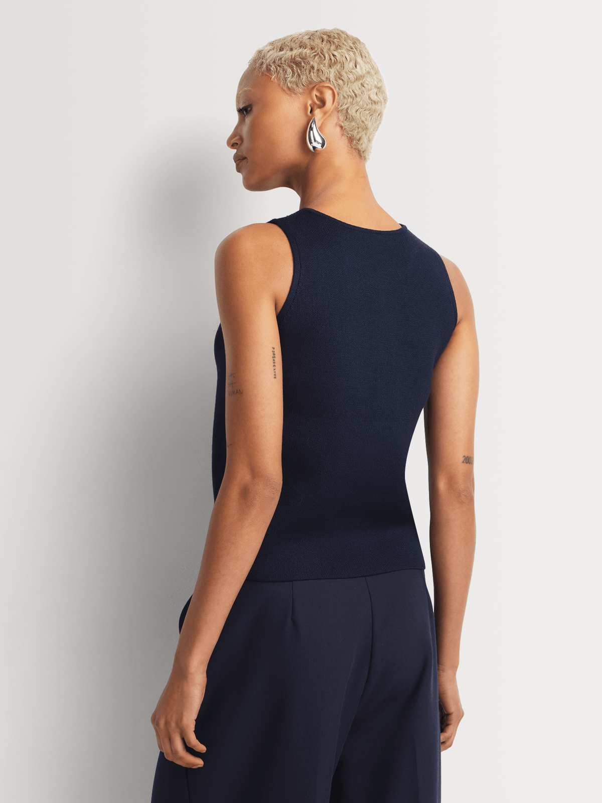 Button Through Knit Vest | Bash