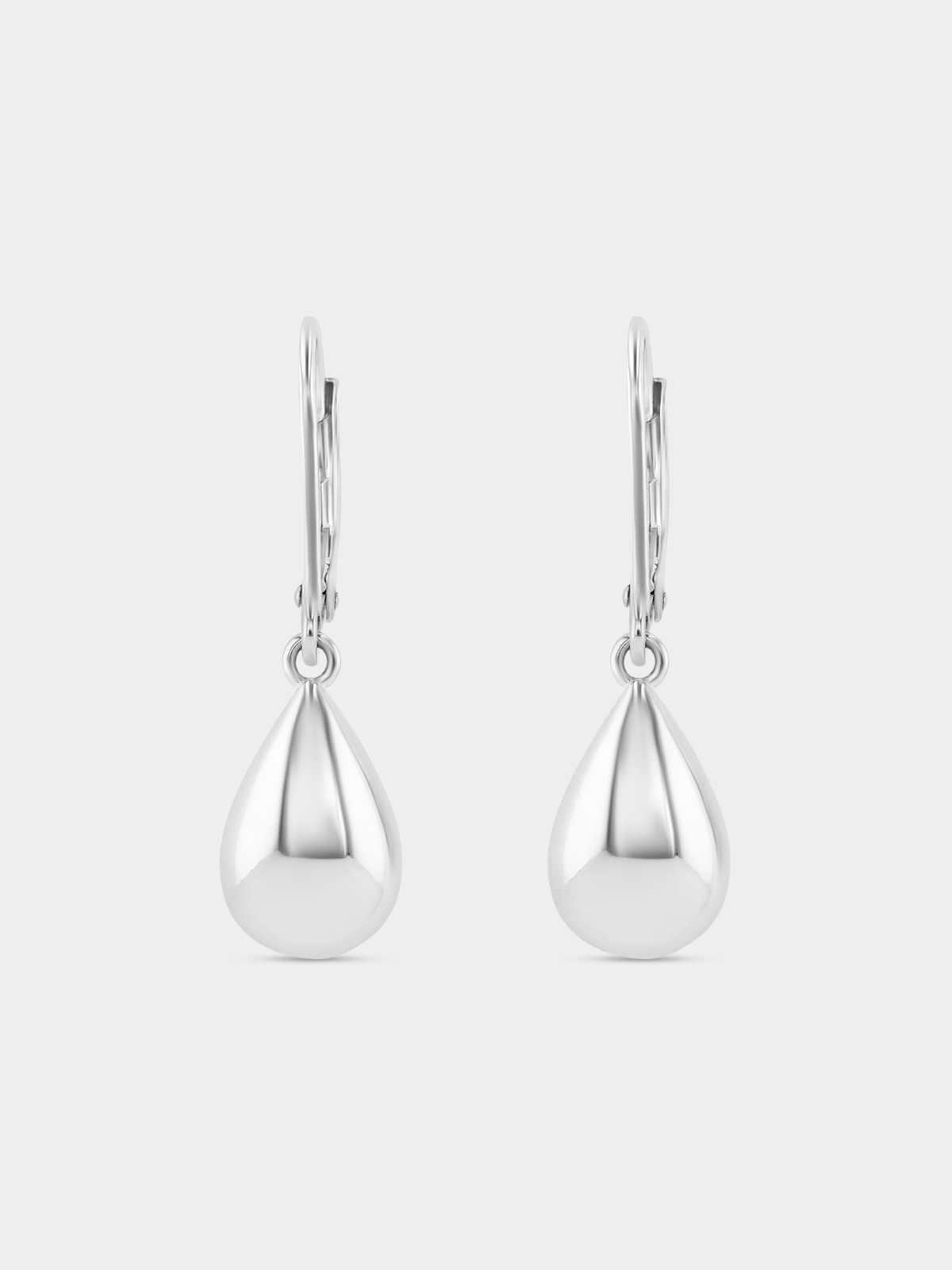 Sterling Silver Teardrop Drop Earrings | Bash