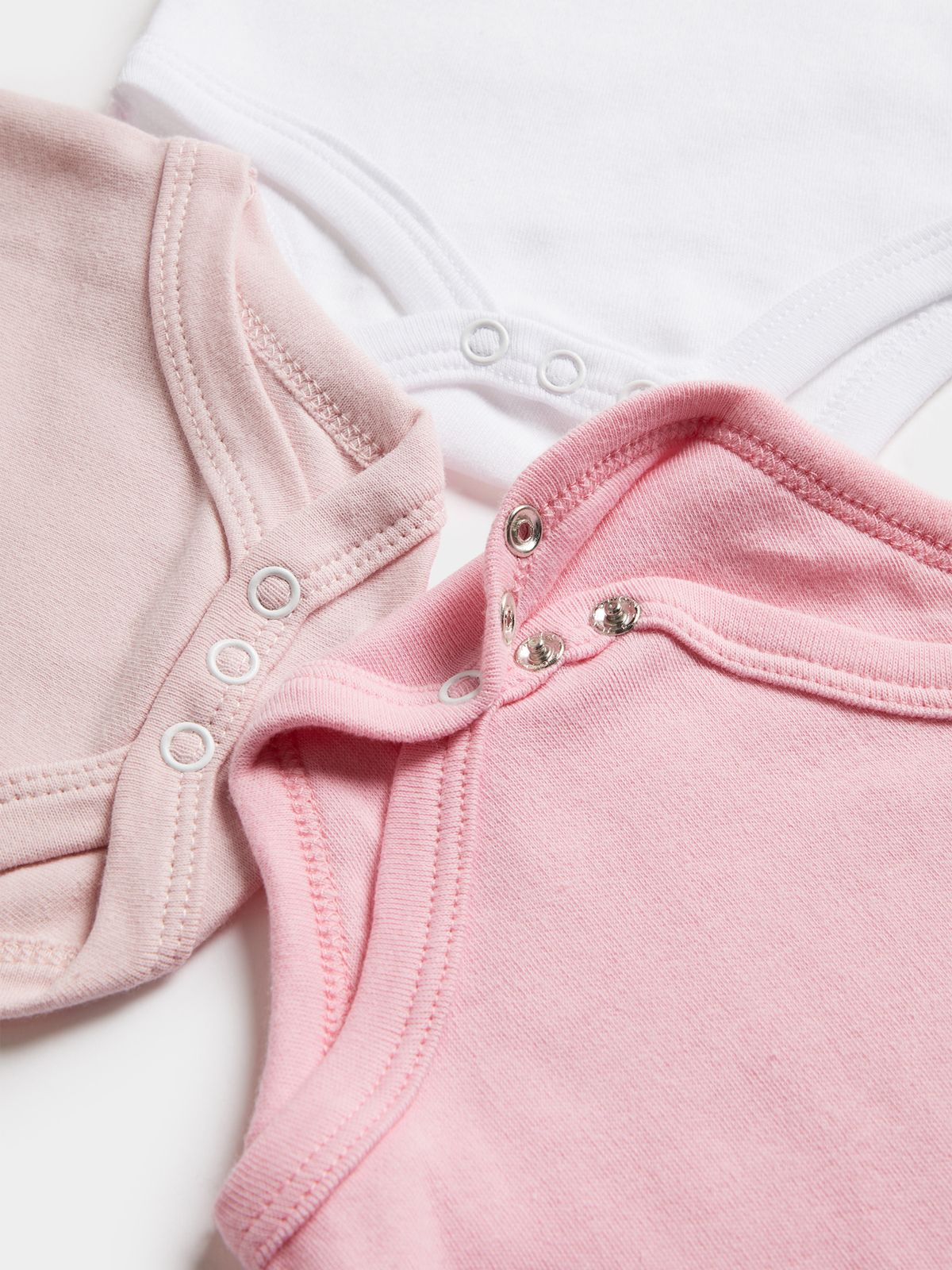 Jet Baby Unisex Multicolour Cotton Vest 3-Pack | Bash