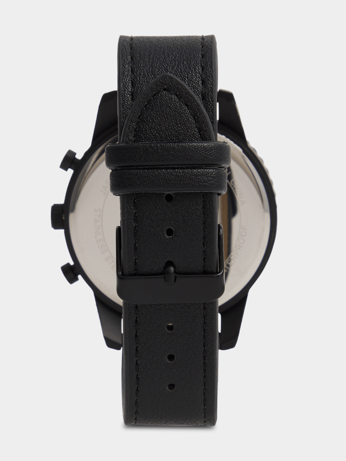 Redbat Unisex Mono PU Stencil Black Watch | Bash