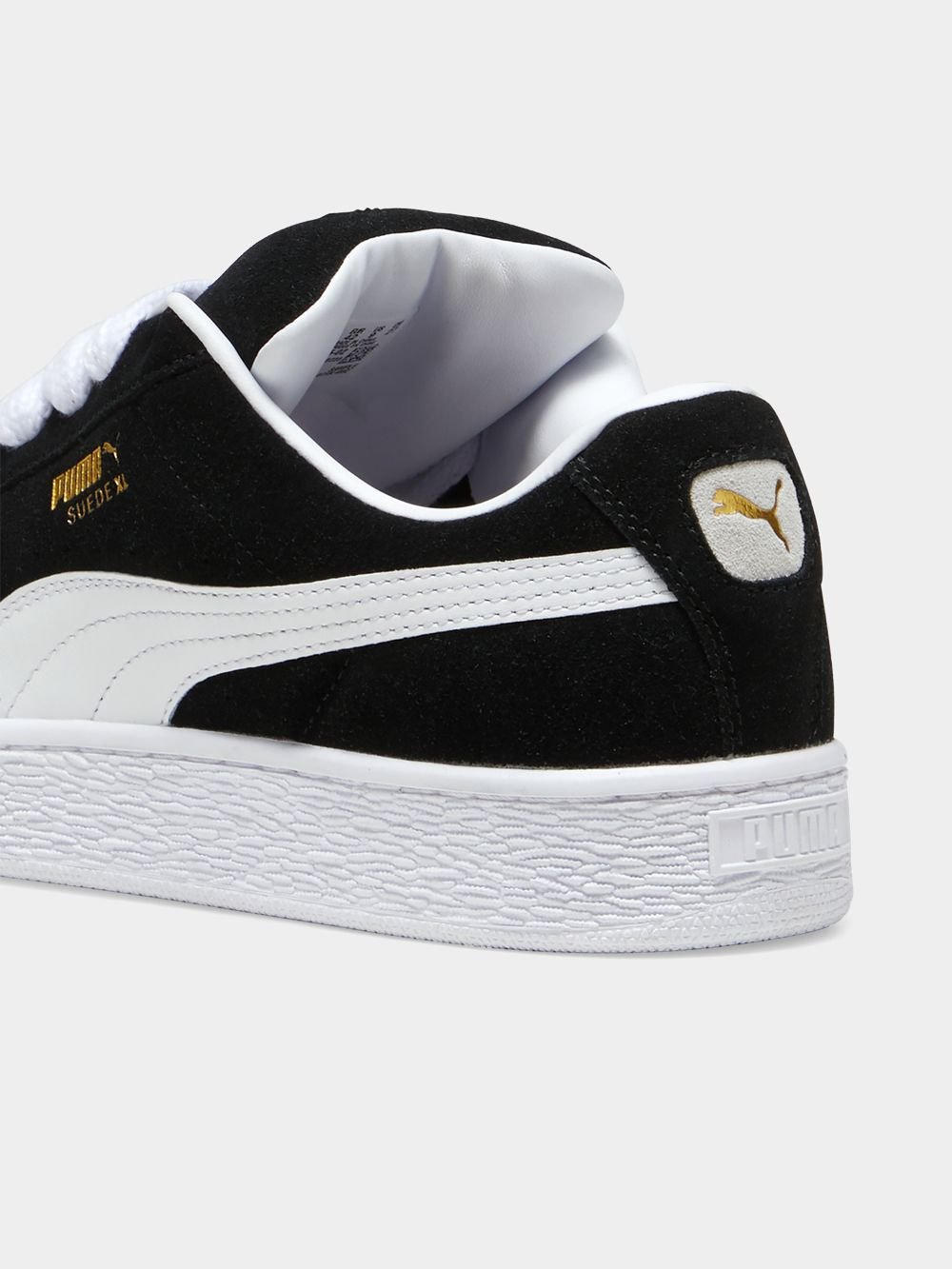 Puma Men's Suede XL Black Sneaker | Bash