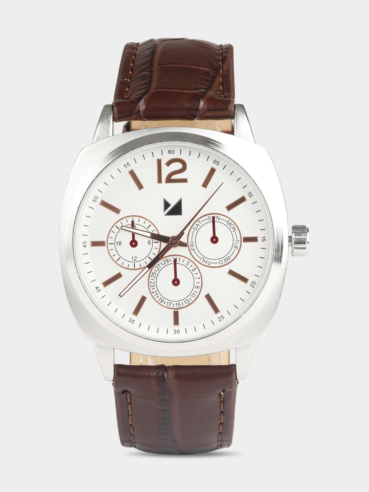 Markham Men's Classic Square GL Brown Watch | Bash