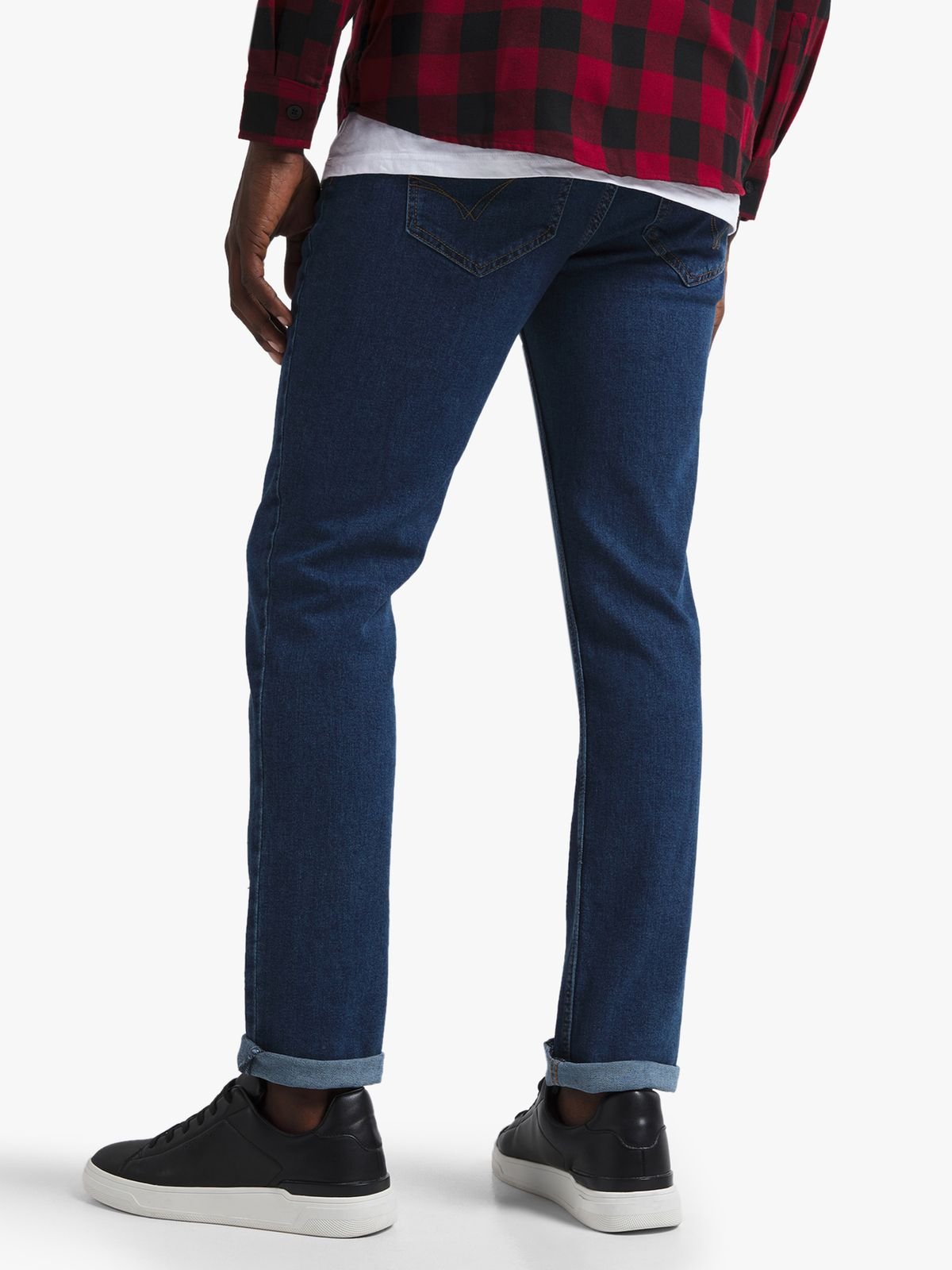 Jet Men's Mid Blue Straight Leg Denim Jeans | Bash