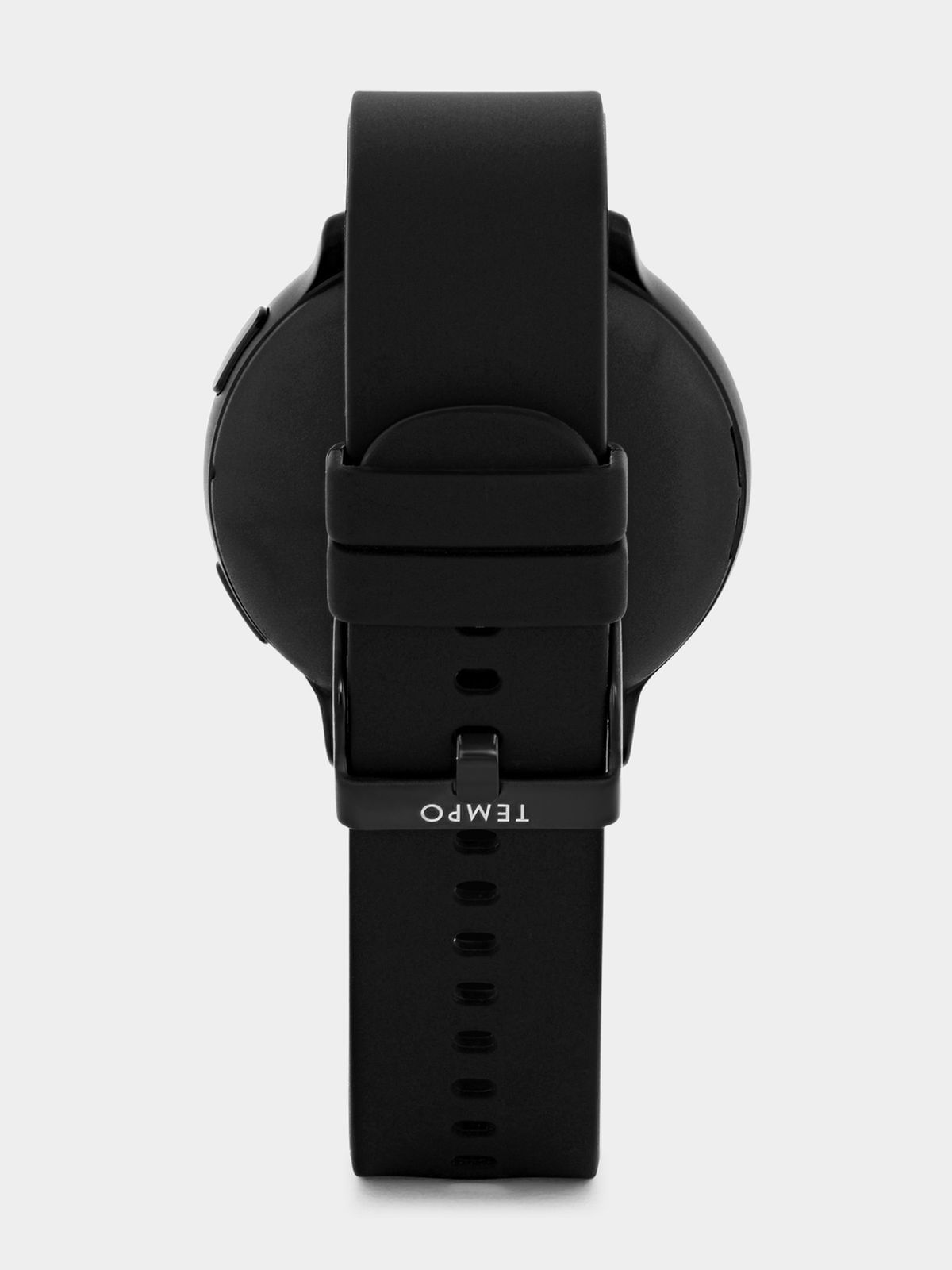 Tempo Pulse 9.0 Black Plated Black Silicone Smart Watch | Bash
