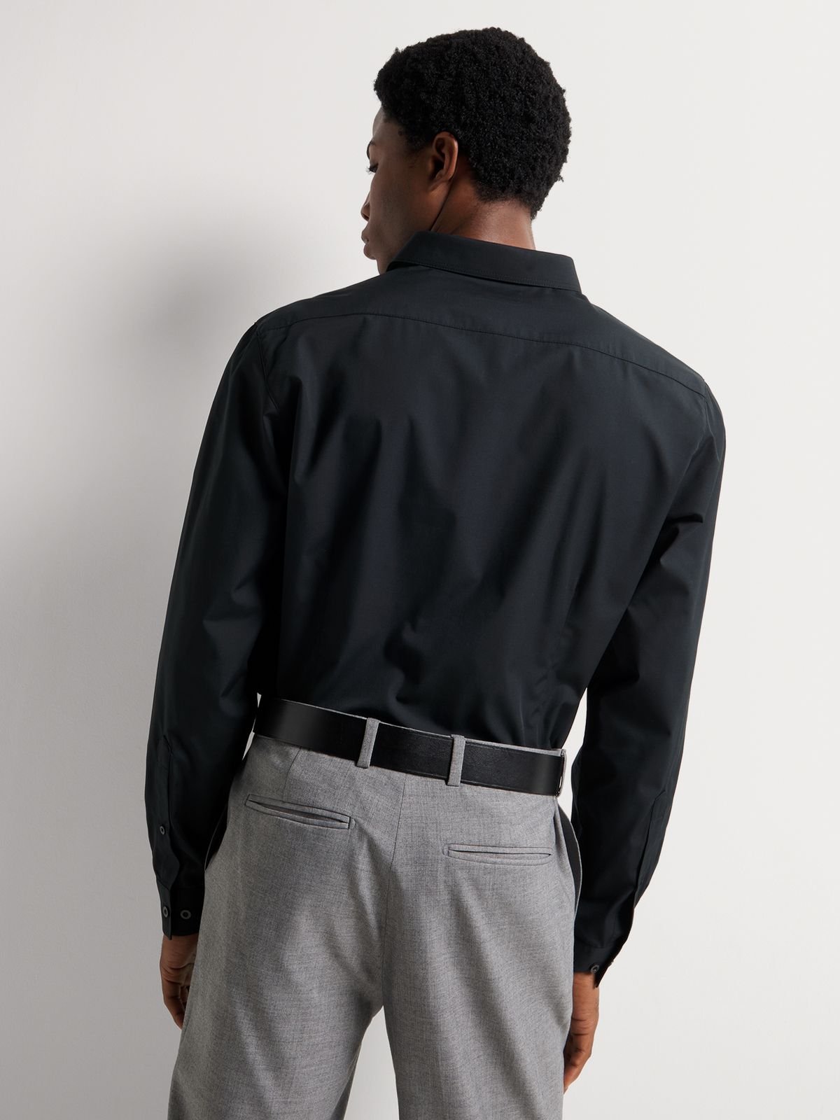 Markham Men's Smart Black Shirt | Bash