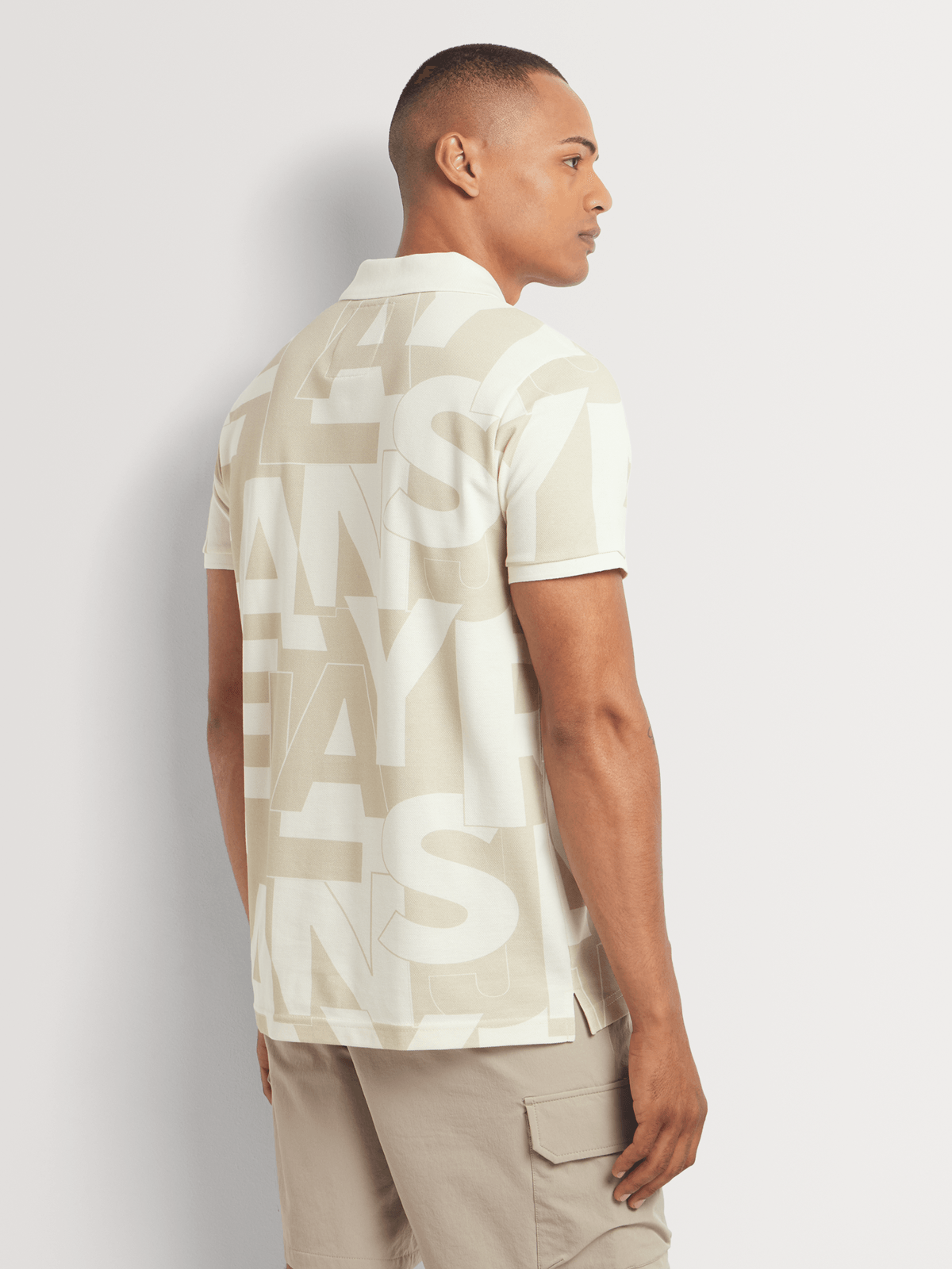 Relay Jeans Men's Monogram Ecru Golfer | Bash