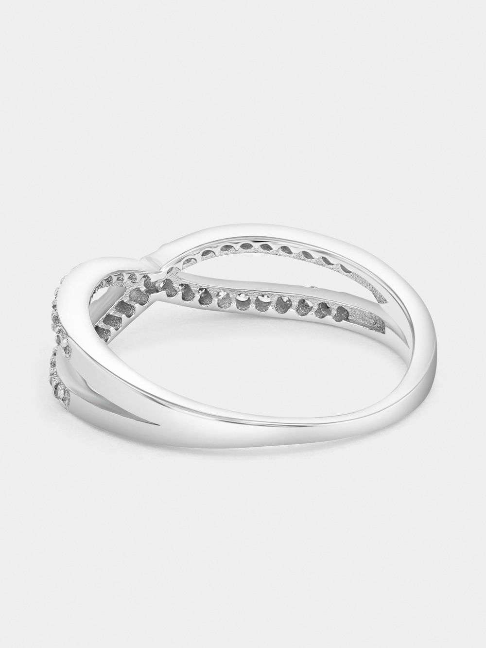 Sterling Silver Cubic Zirconia Infinity Promise Ring | Bash