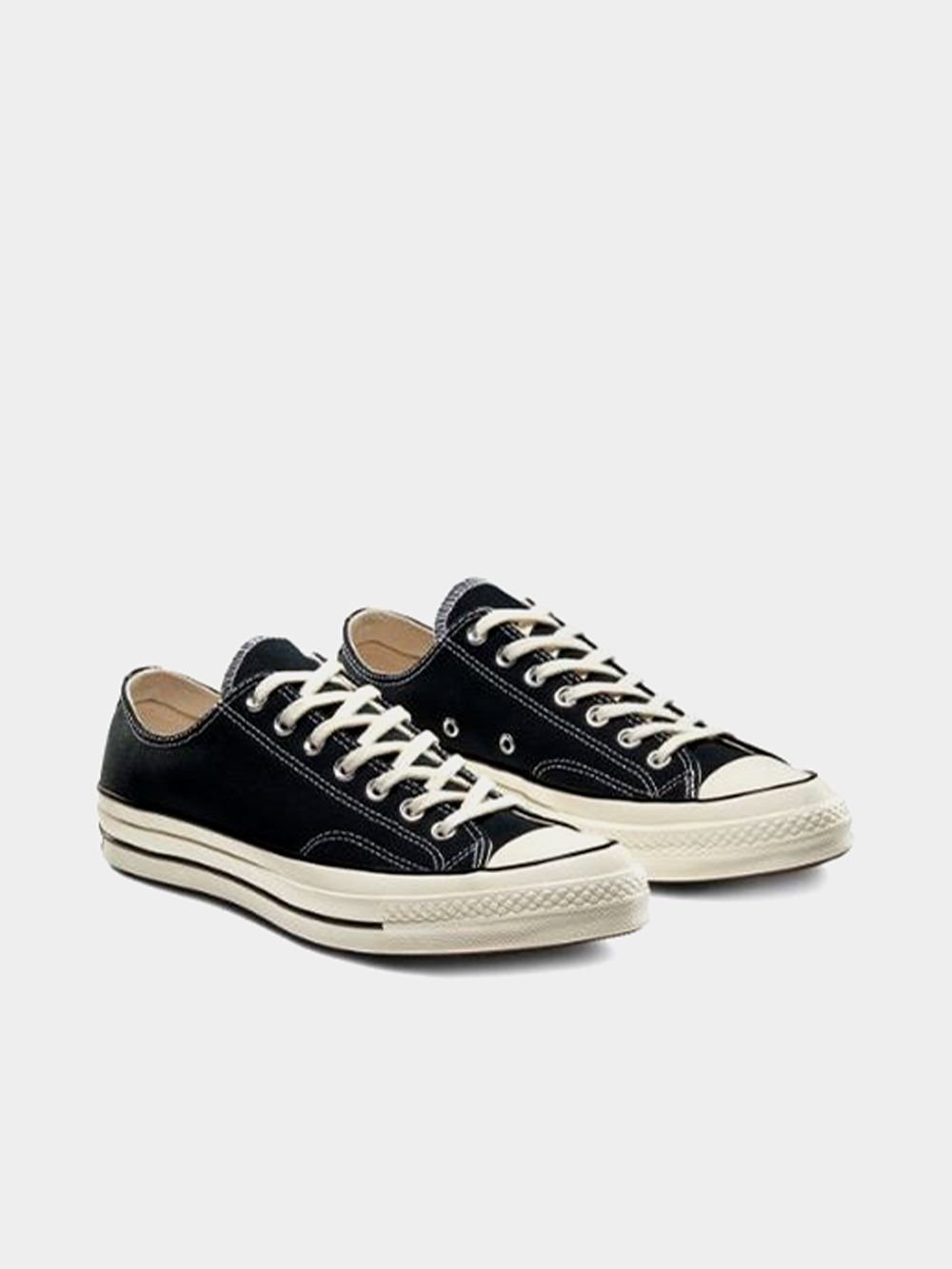 Converse Men's Chuck 70 Low Canvas Black Sneaker | Bash