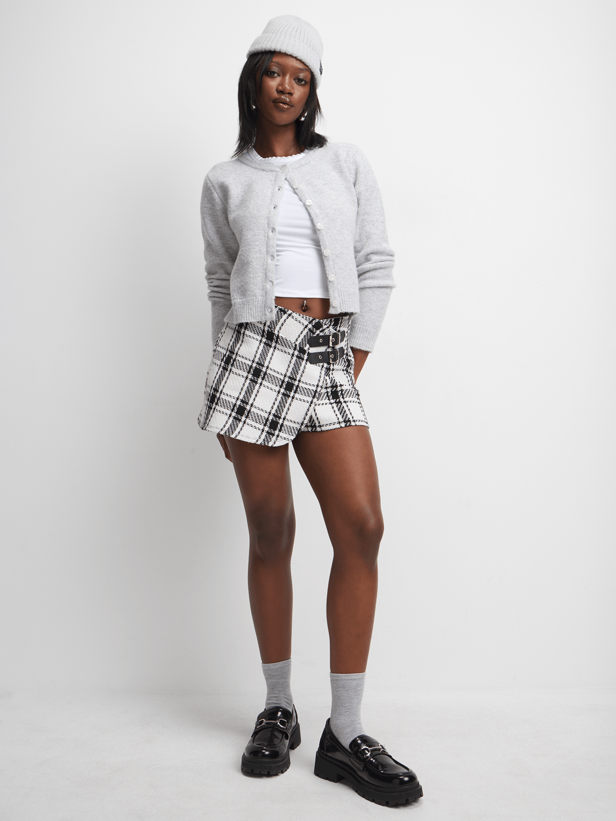 The FIX Women's White Crew Neck Top | Bash