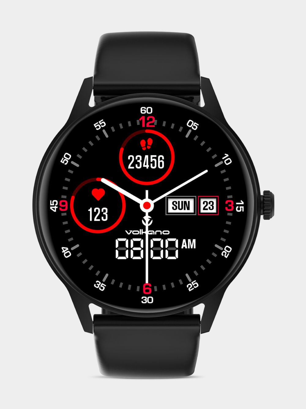 Volkano Fit Soul Series Black Smart Watch | Bash