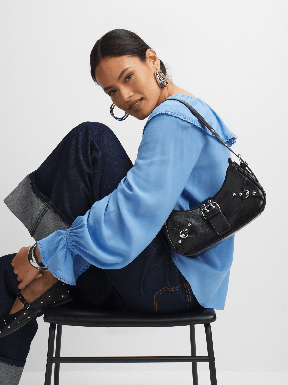 Exact Women's Black Western Bag | Bash