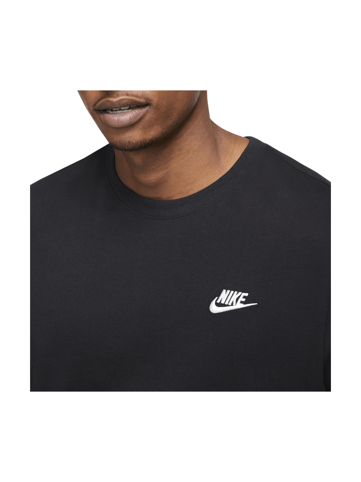 Nike Men's Nsw Black/White T-Shirt | Bash