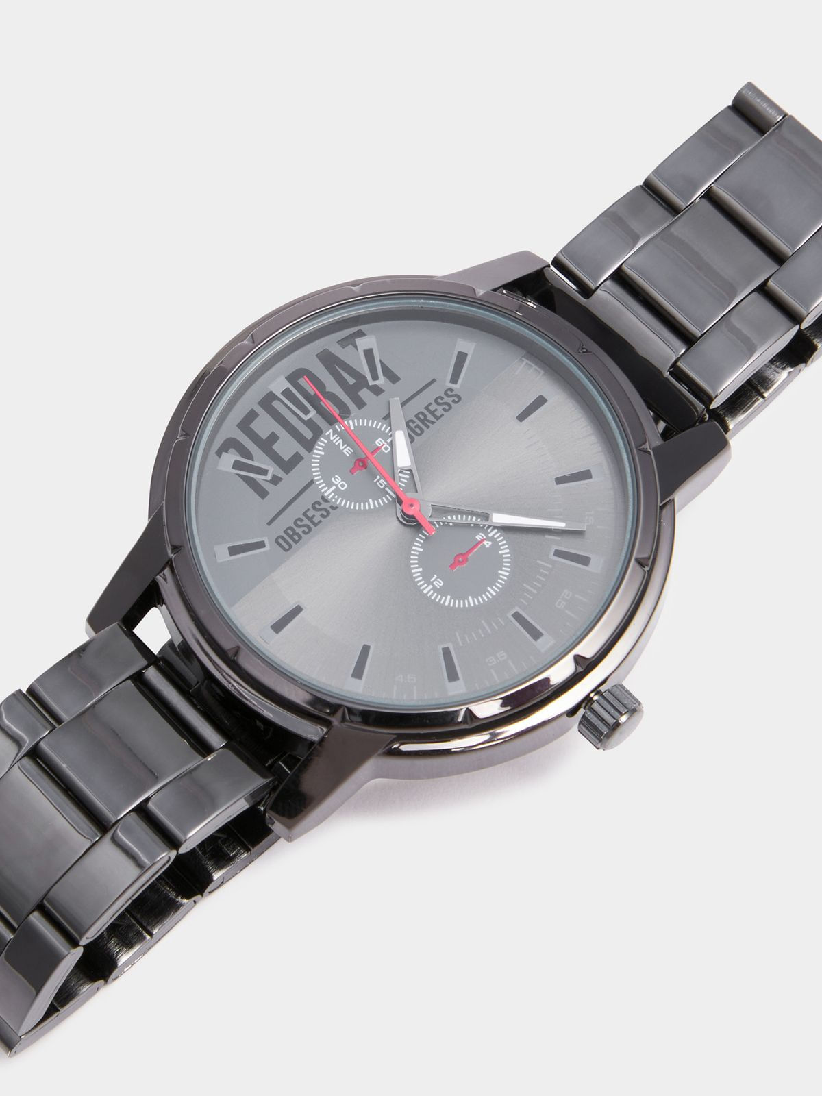Redbat Athletics Black Metal Watch | Bash