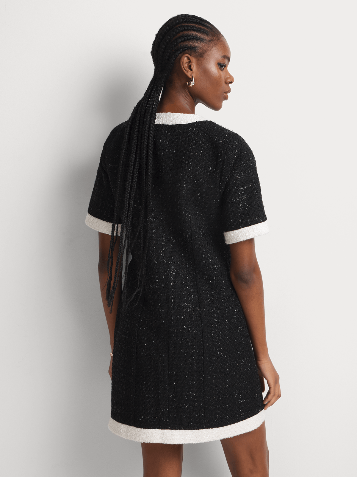 Luella Boucle Button Through Shift Dress | Bash