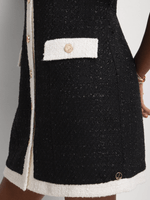 Luella Boucle Button Through Shift Dress | Bash