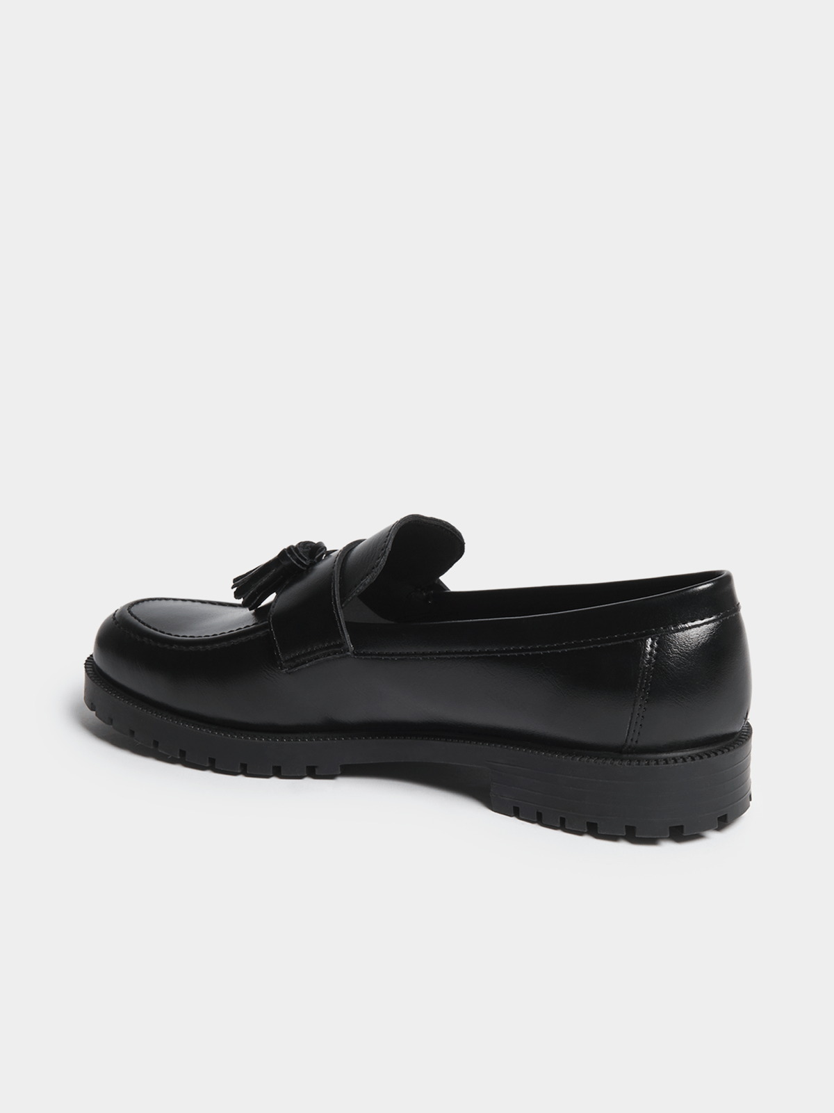 Exact Men's Black Tassel Loafers | Bash