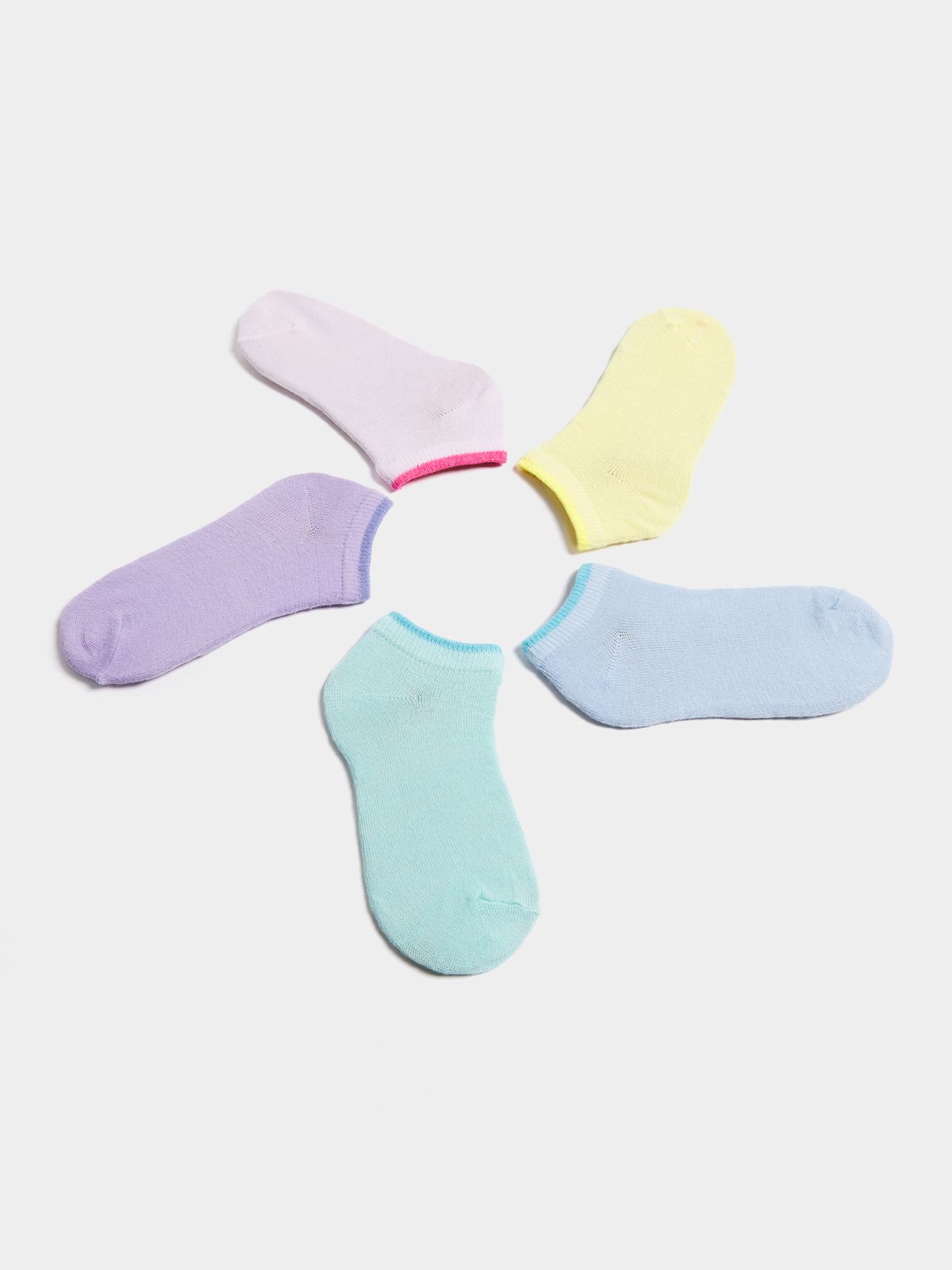 Jet Younger Girls 5 Pack Lowcuts Socks | Bash