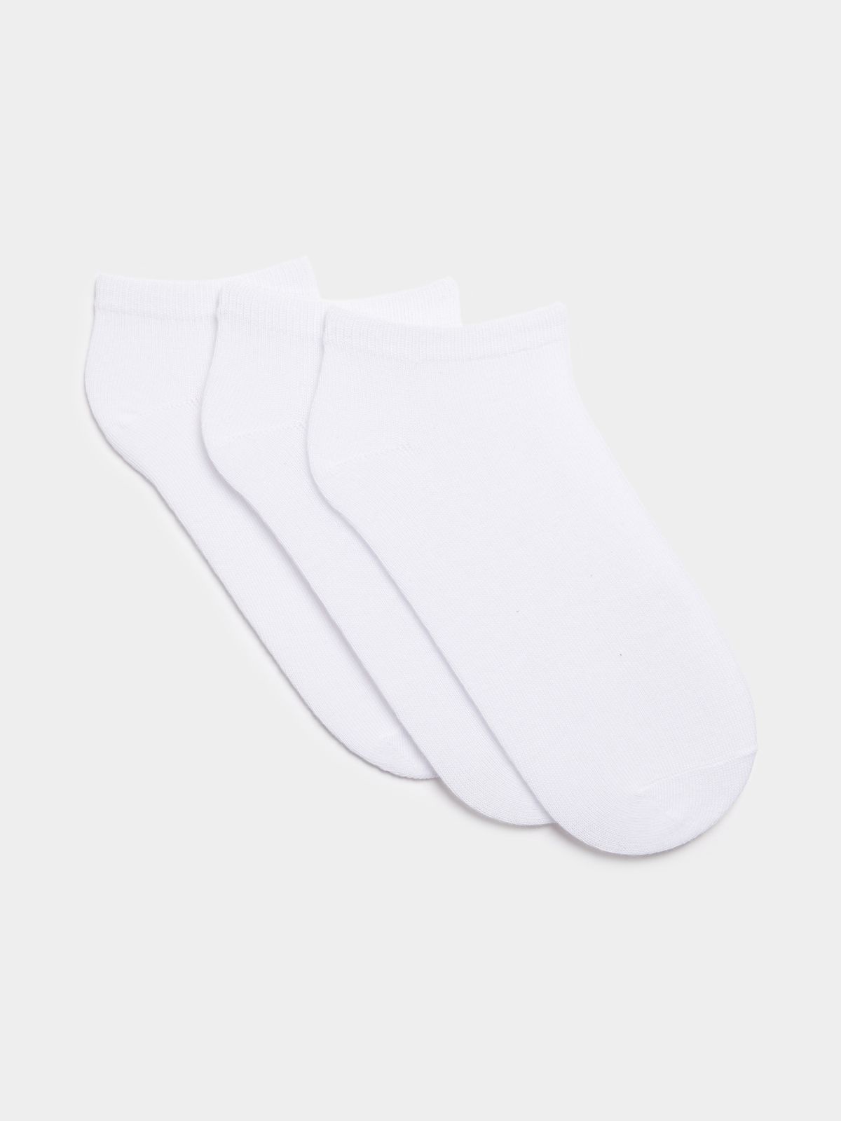 Jet Women's 3 Pack White Lowcut Socks | Bash