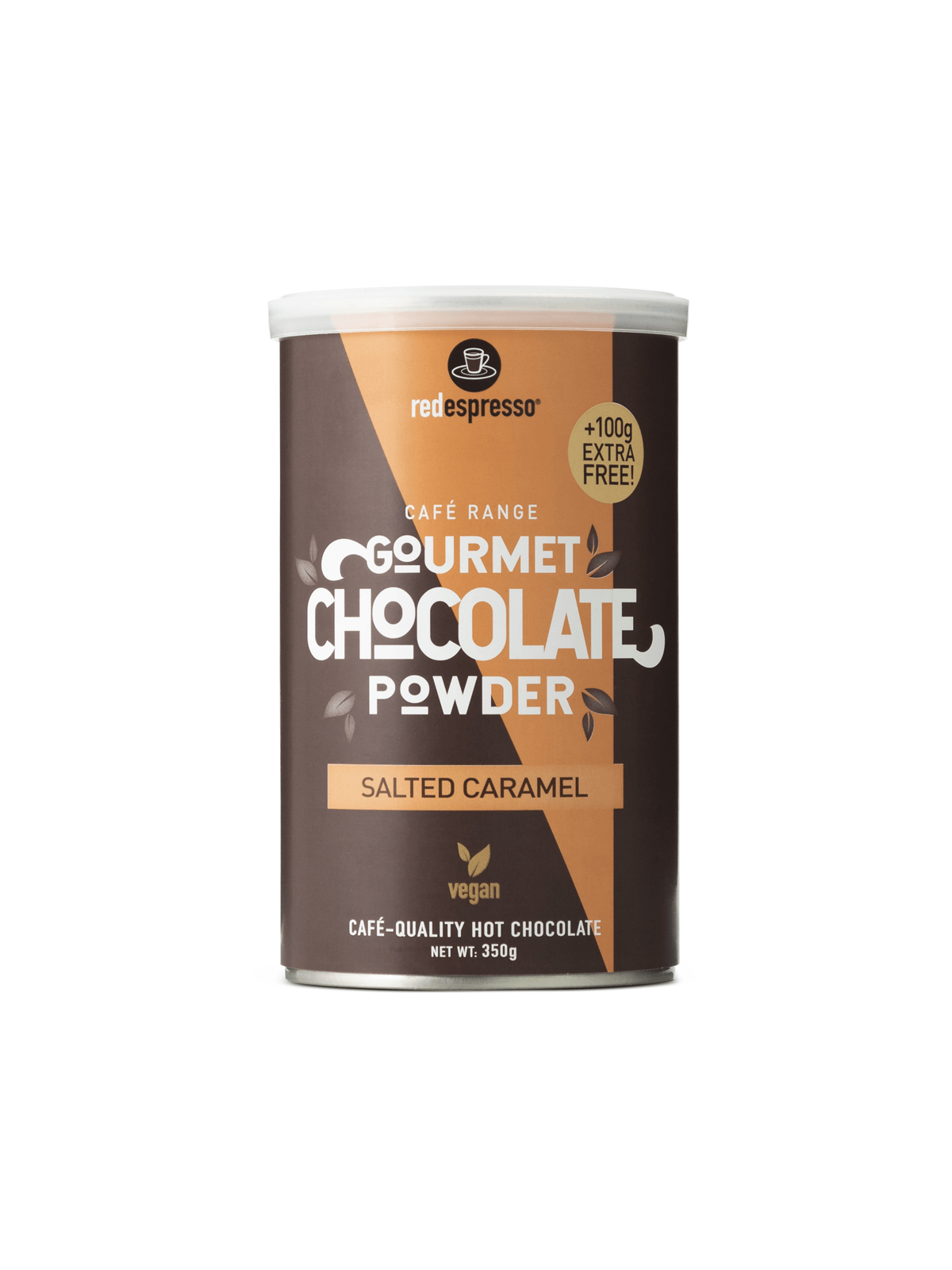 red espresso salted caramel hot chocolate tin 350g | Bash