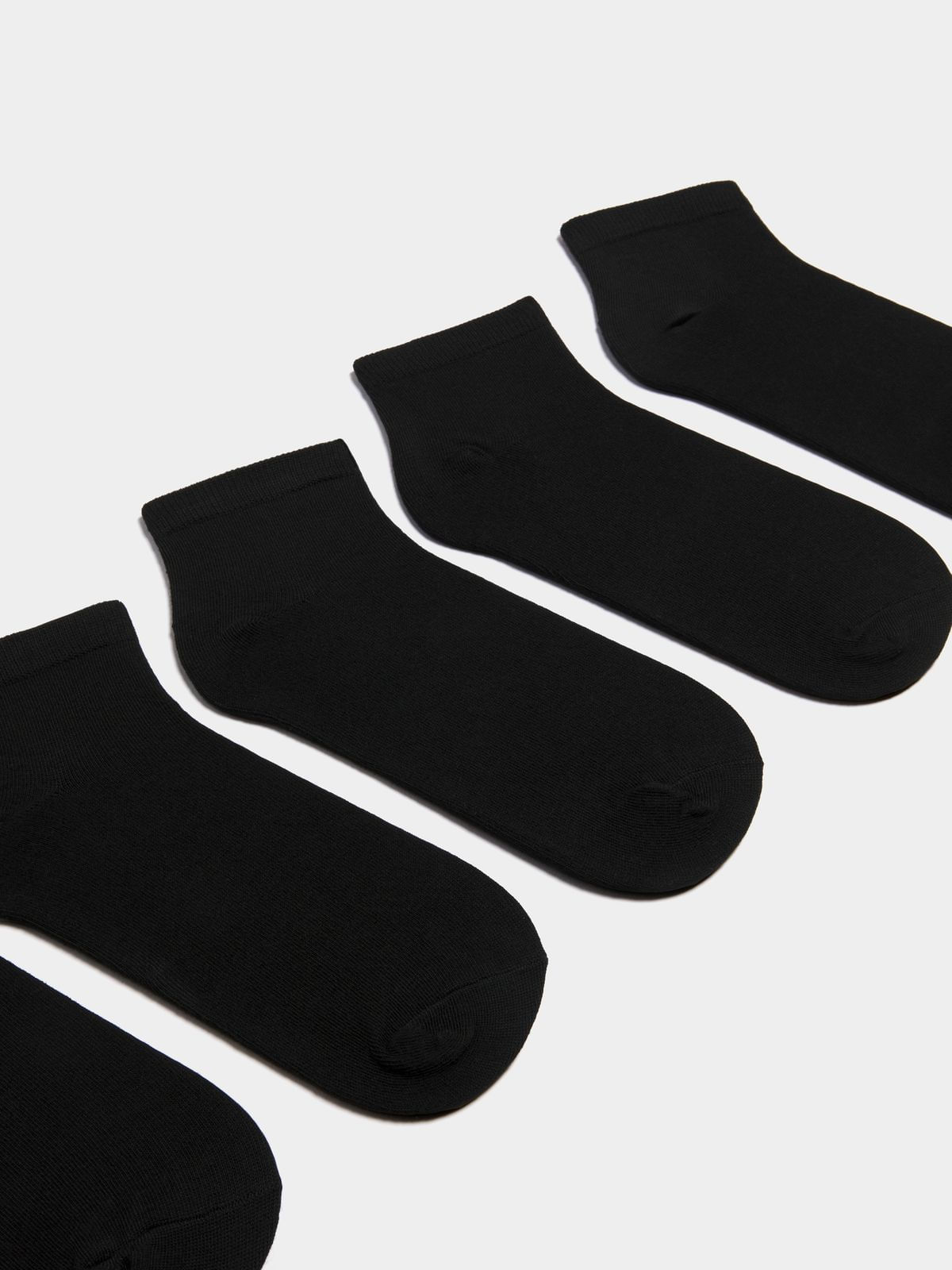 Jet Women's 5 Pack Black Low Cut Socks | Bash