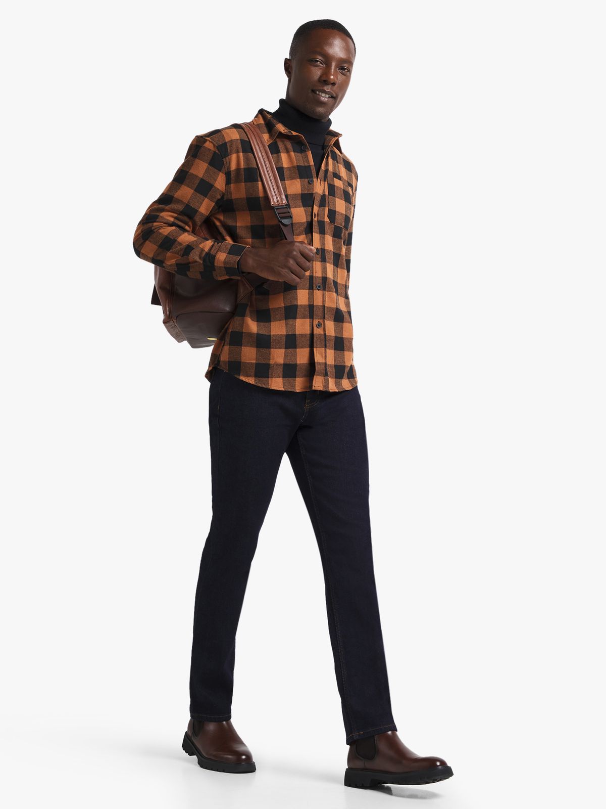 Jet Men's DD Raw Look Straight Leg Denim Jeans Black/Blue | Bash