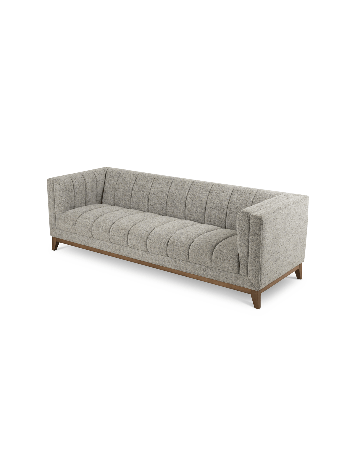 Audrey 4 Seater Couch Speckle Salt&Pepper | Bash