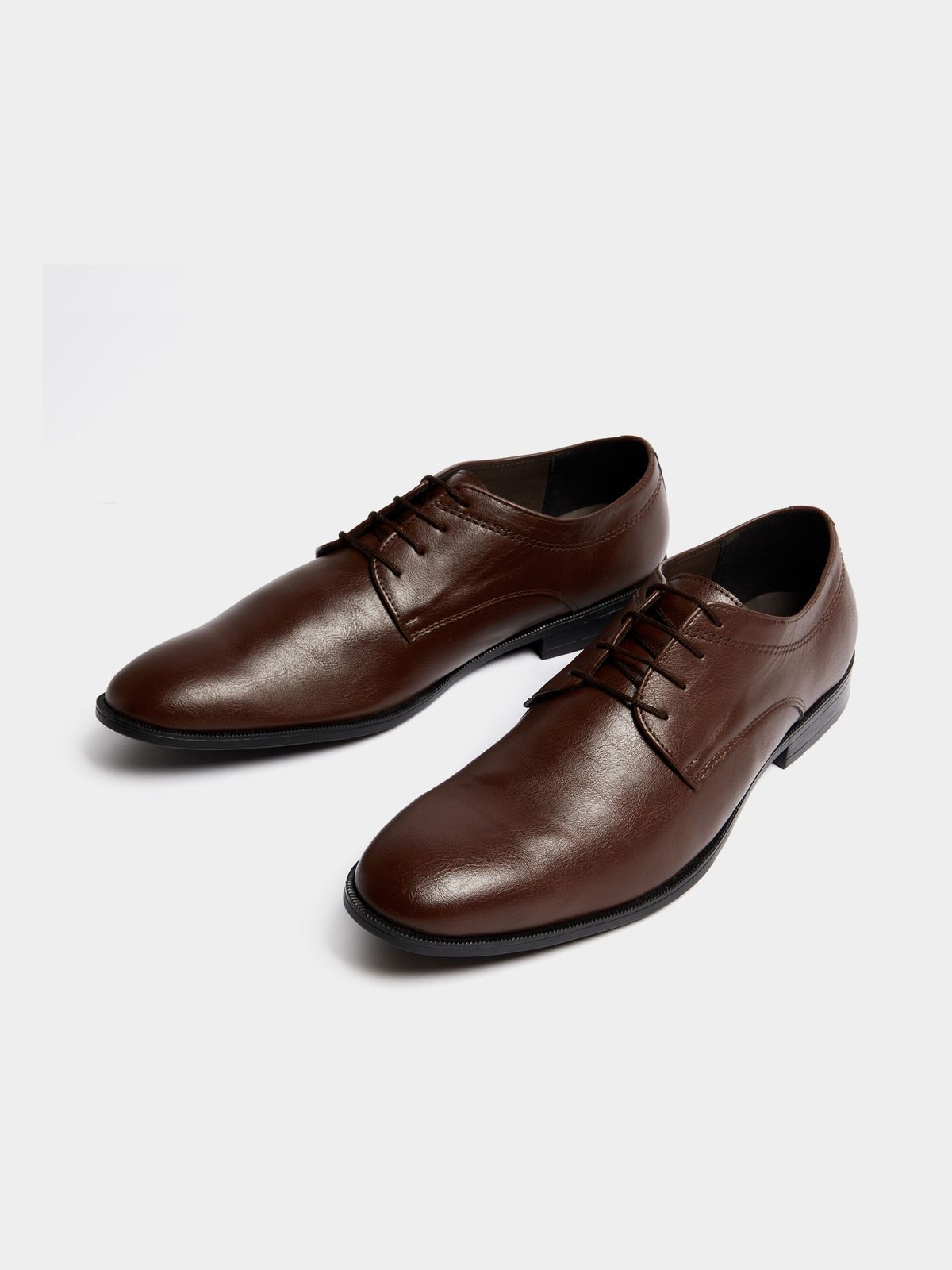 Jet Men's Brown Lace Up Smart Shoes | Bash