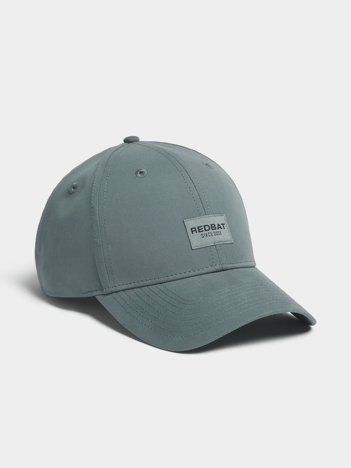 Redbat Unisex Woven Label Grey Cap | Bash
