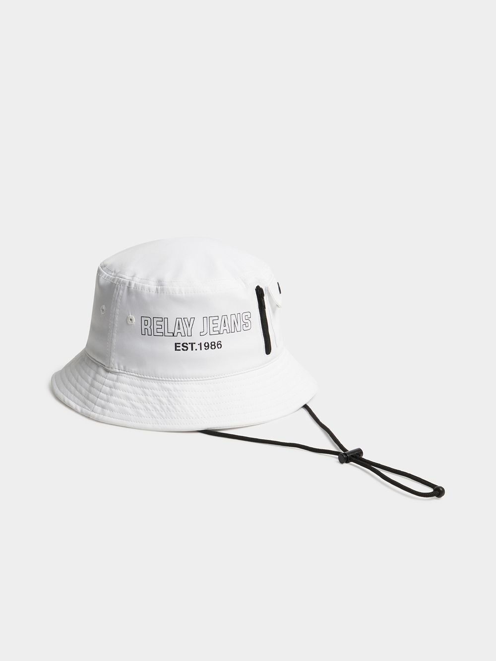 Relay Jeans Men's Utility Boonie White Hat | Bash