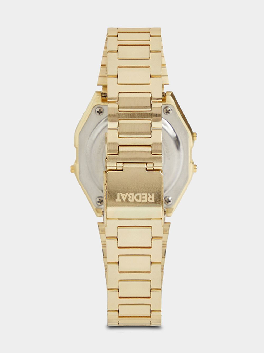 Redbat unisex Retro Gold Watch | Bash