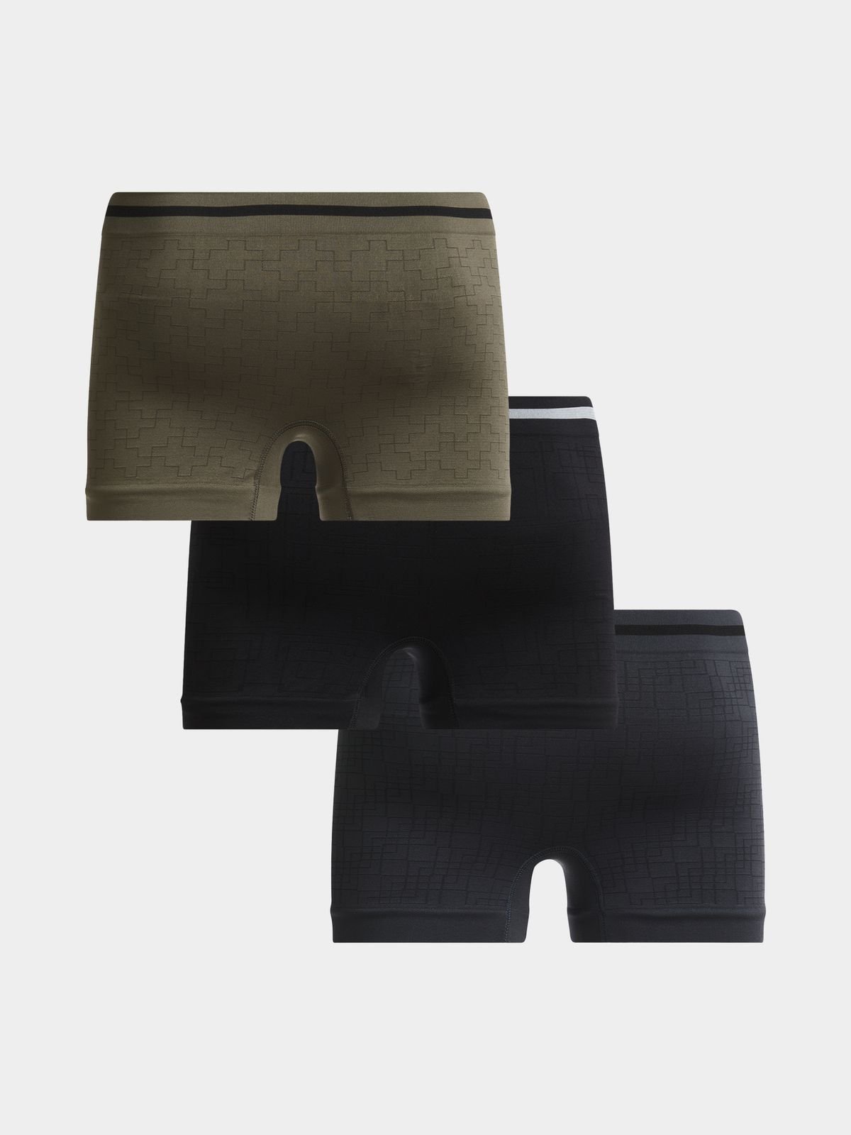 Men's Relay Jeans 3 Pack Block Charcoa/Fatigue/Black Boxer | Bash