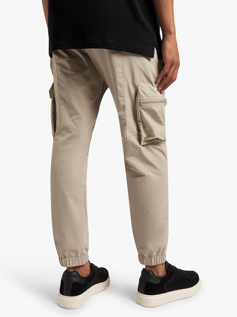 Men's Markham Multi Fabric Natural Utility Pants | Bash