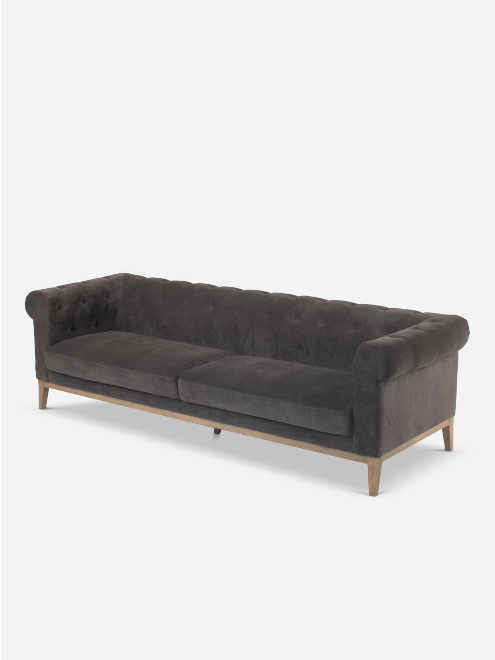 Soho 4 Seater Couch Danny Charcoal | Bash