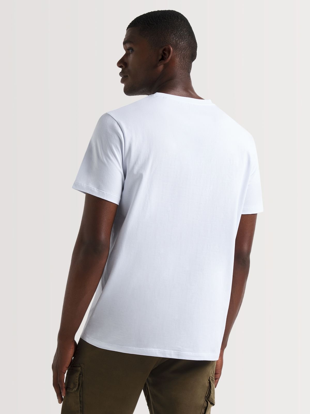 Fabiani Men's 2-Pack Crew Neck White T-Shirt | Bash