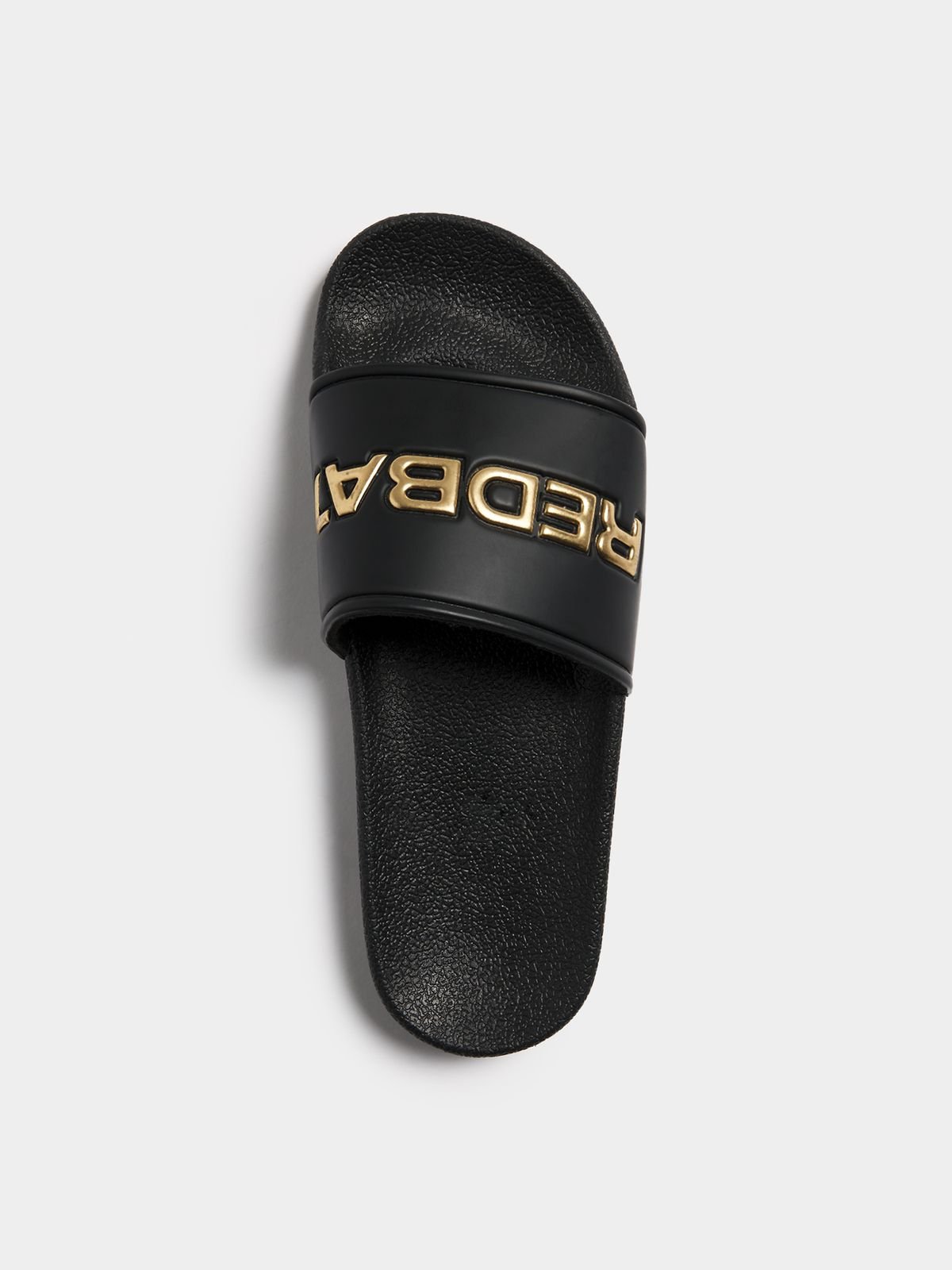 Redbat Women's Black/Gold Slide | Bash