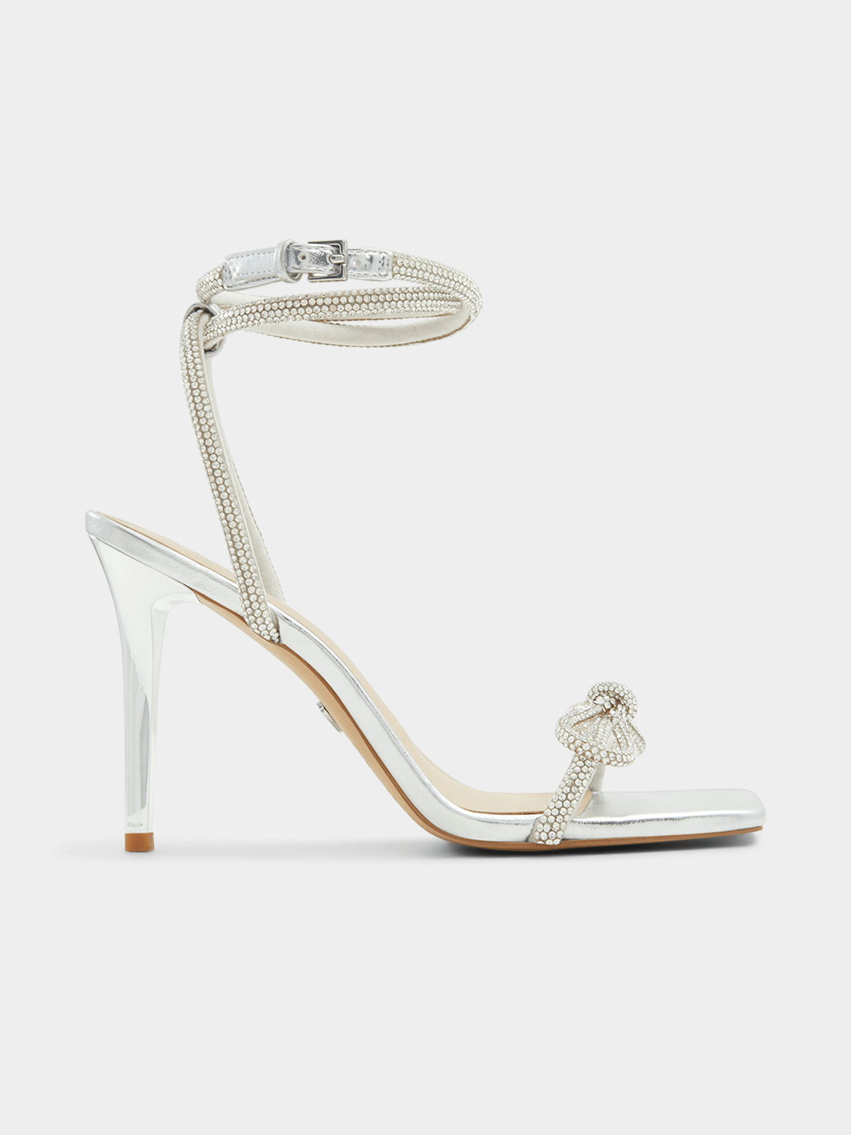 Women's Aldo BARRONA Silver Dress Heels | Bash