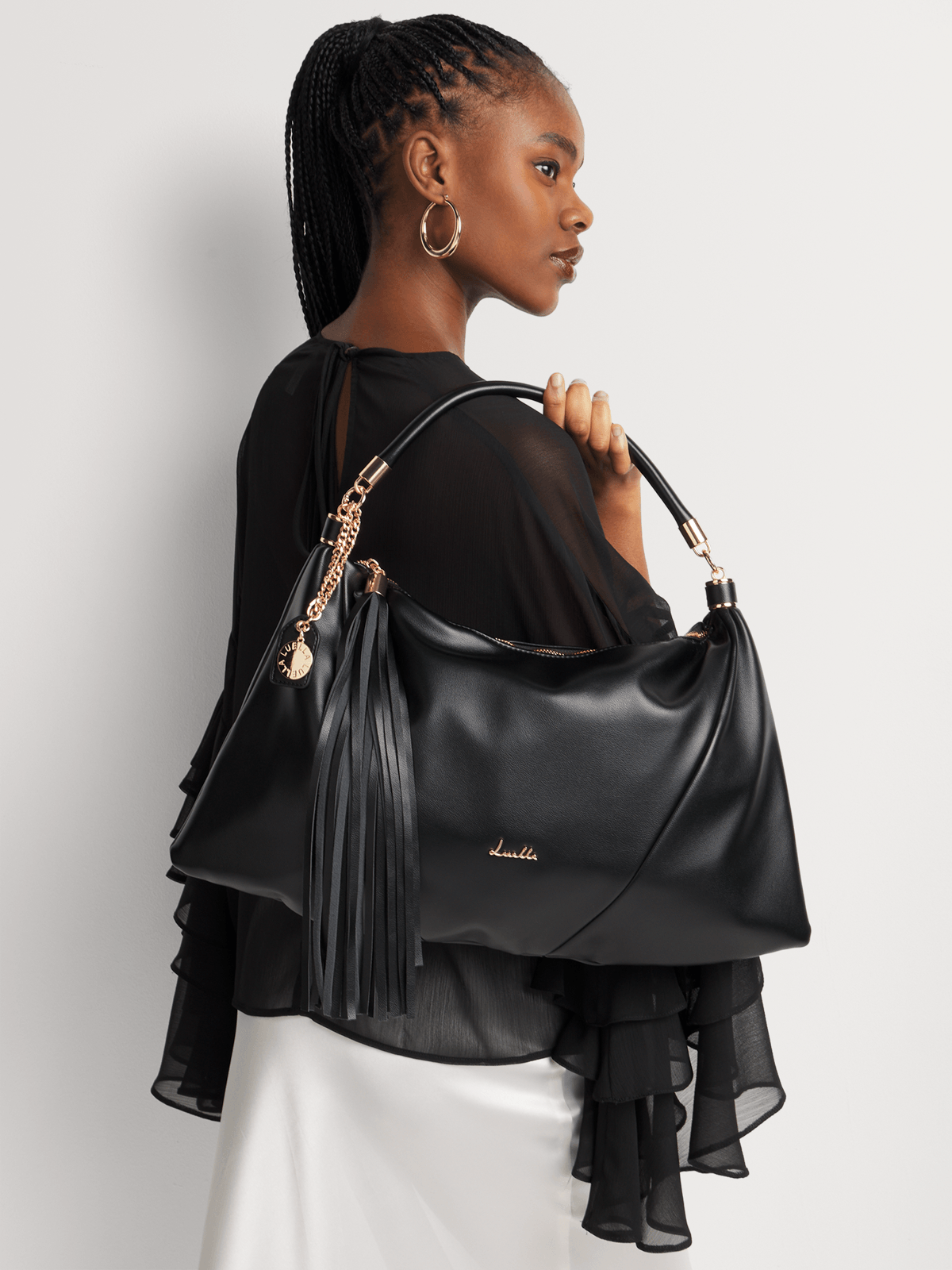 Luella Tassel Shoulder Bag | Bash
