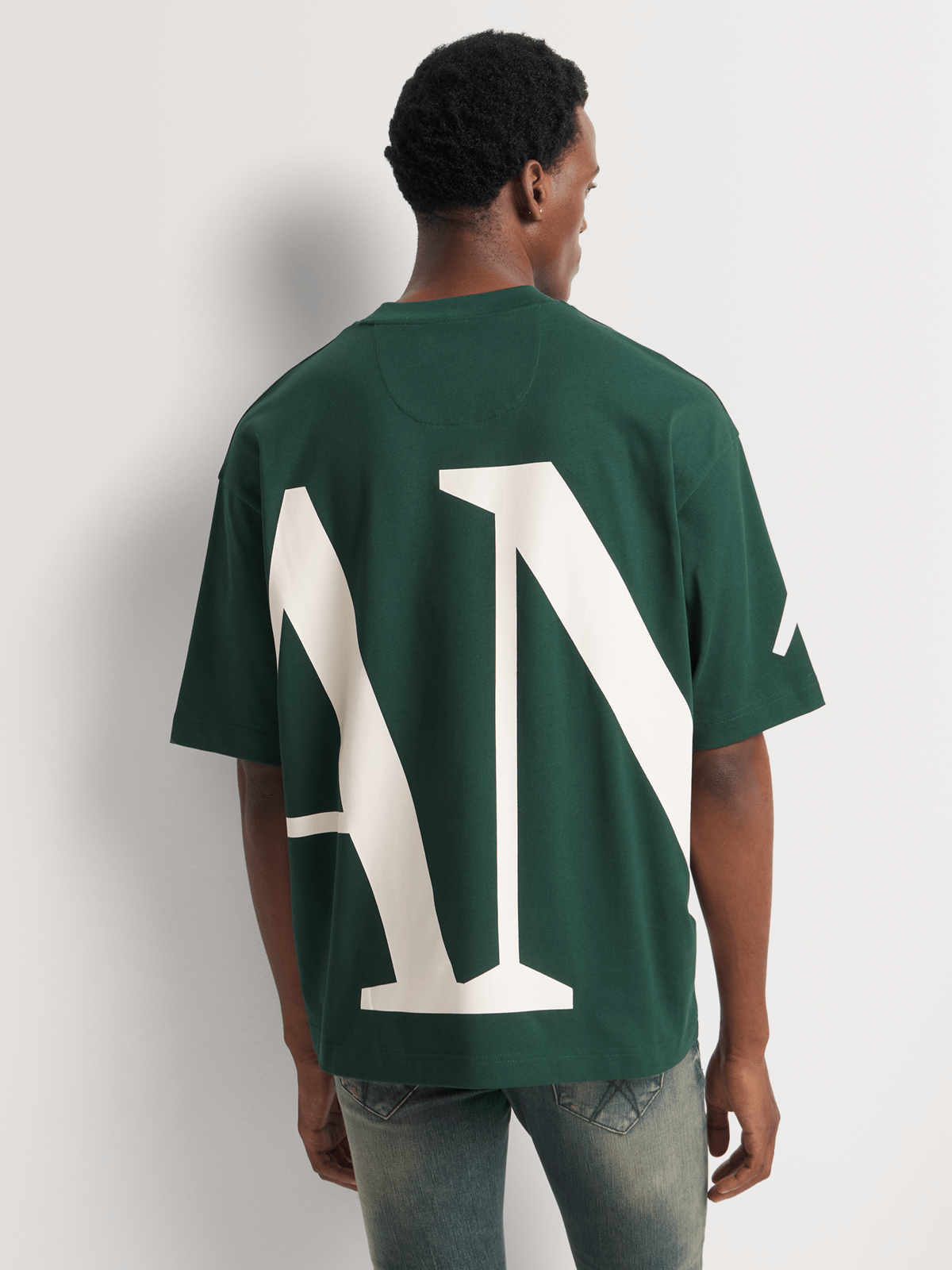 Fabiani Men's Burg Wrap Around Statement T-shirt | Bash