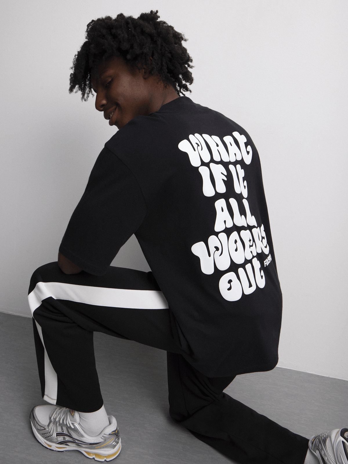 The FIX Men's Black 'What If' Graphic Top | Bash