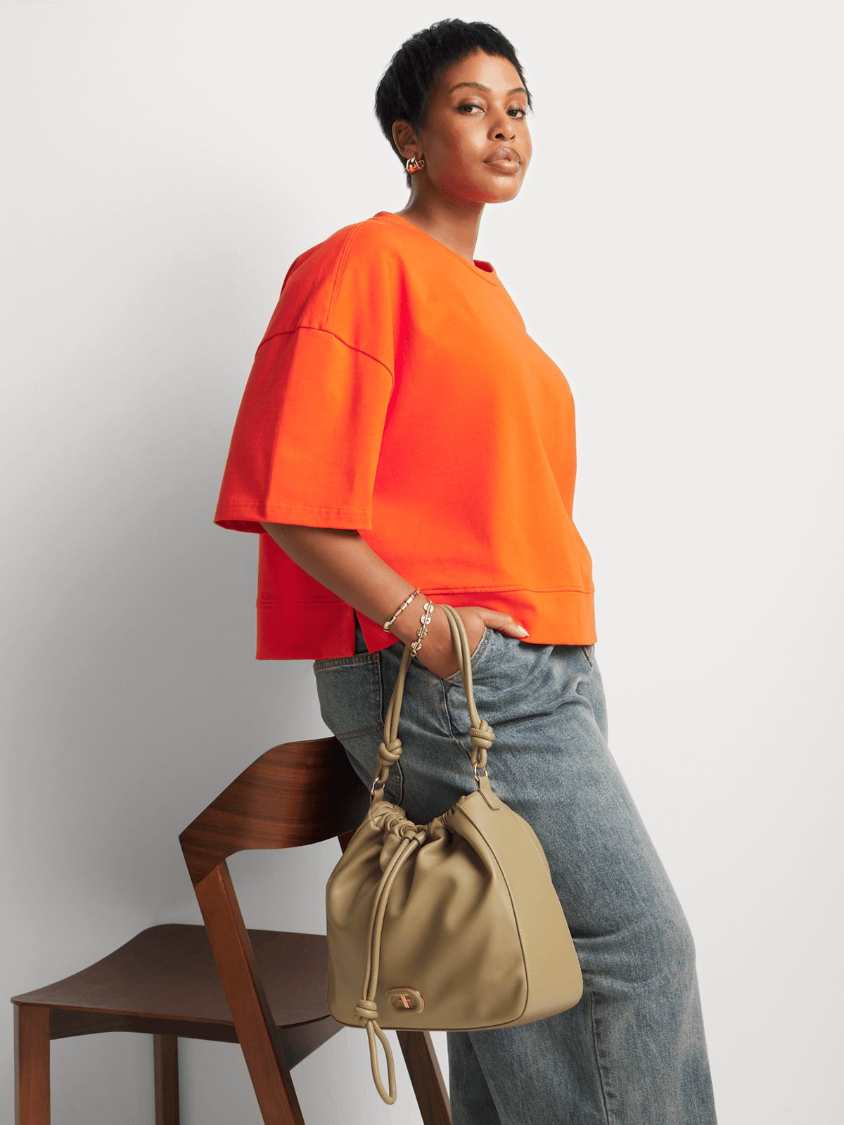 Medium Bucket Bag | Bash