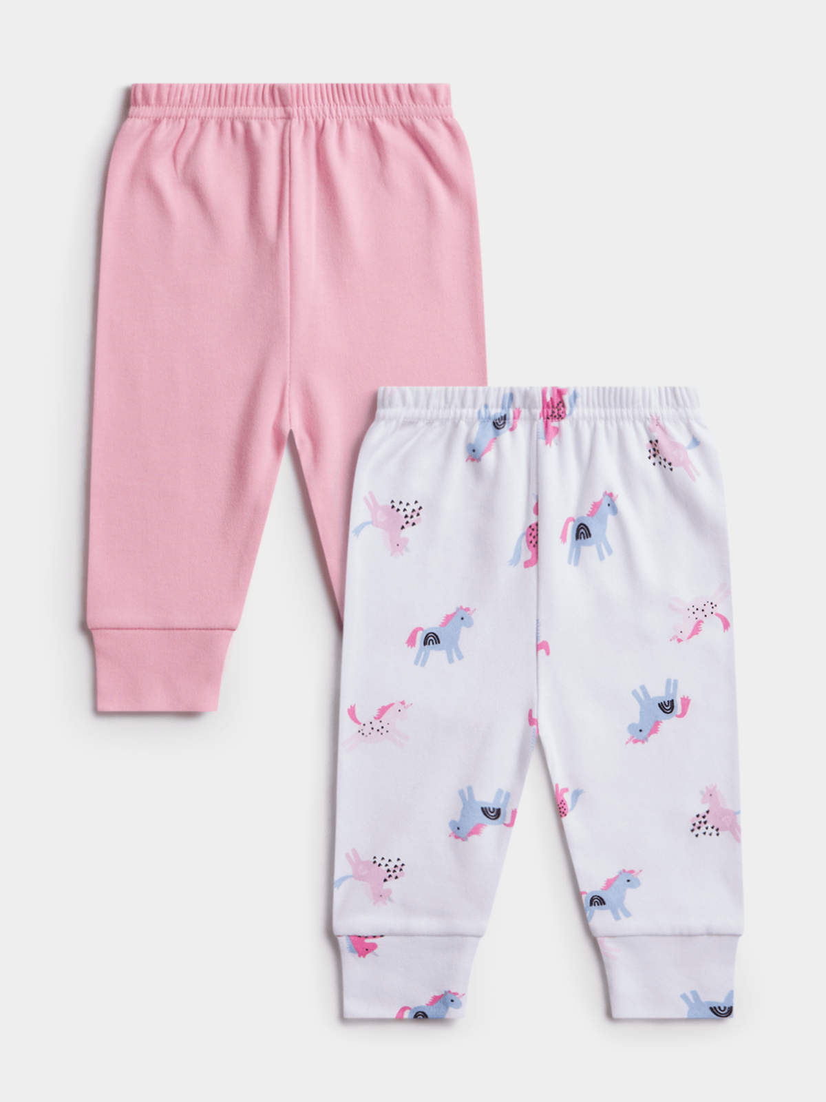 Jet Baby Girl 2 Pack Pink Unicorn Leggings | Bash