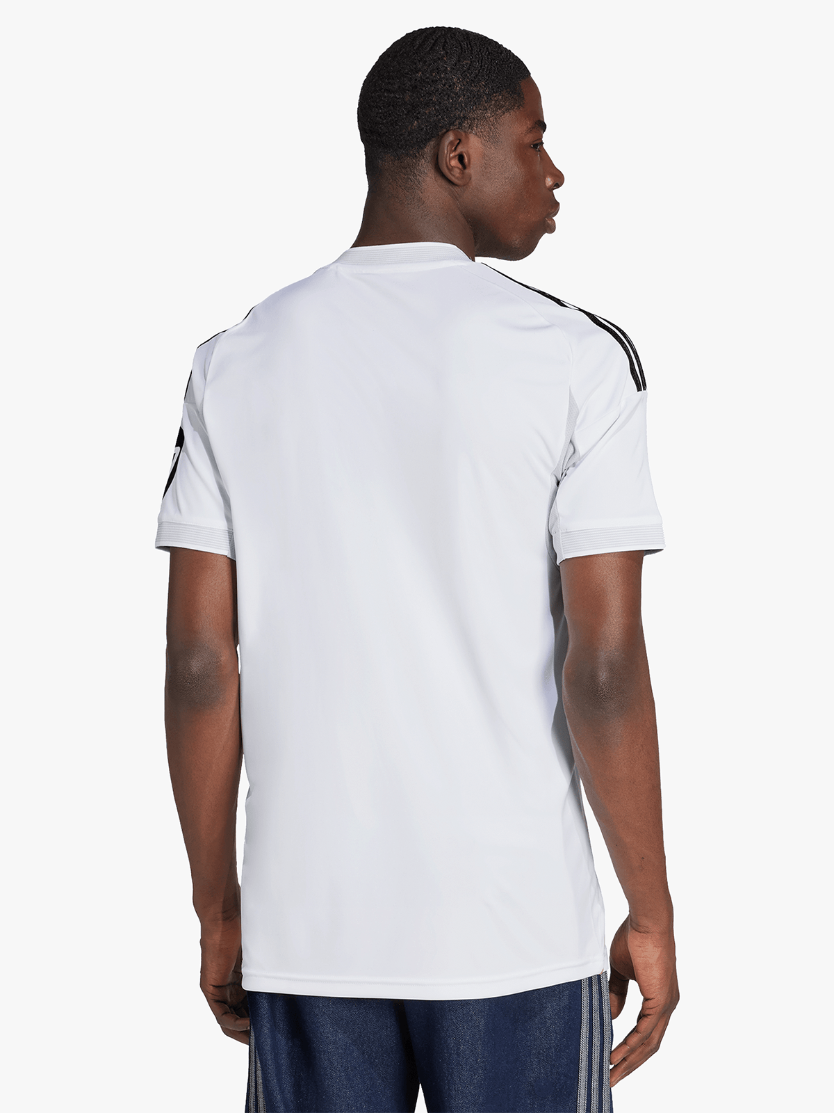 adidas Mens Real Madrid Home 25/26 White Stadium Jersey | Bash