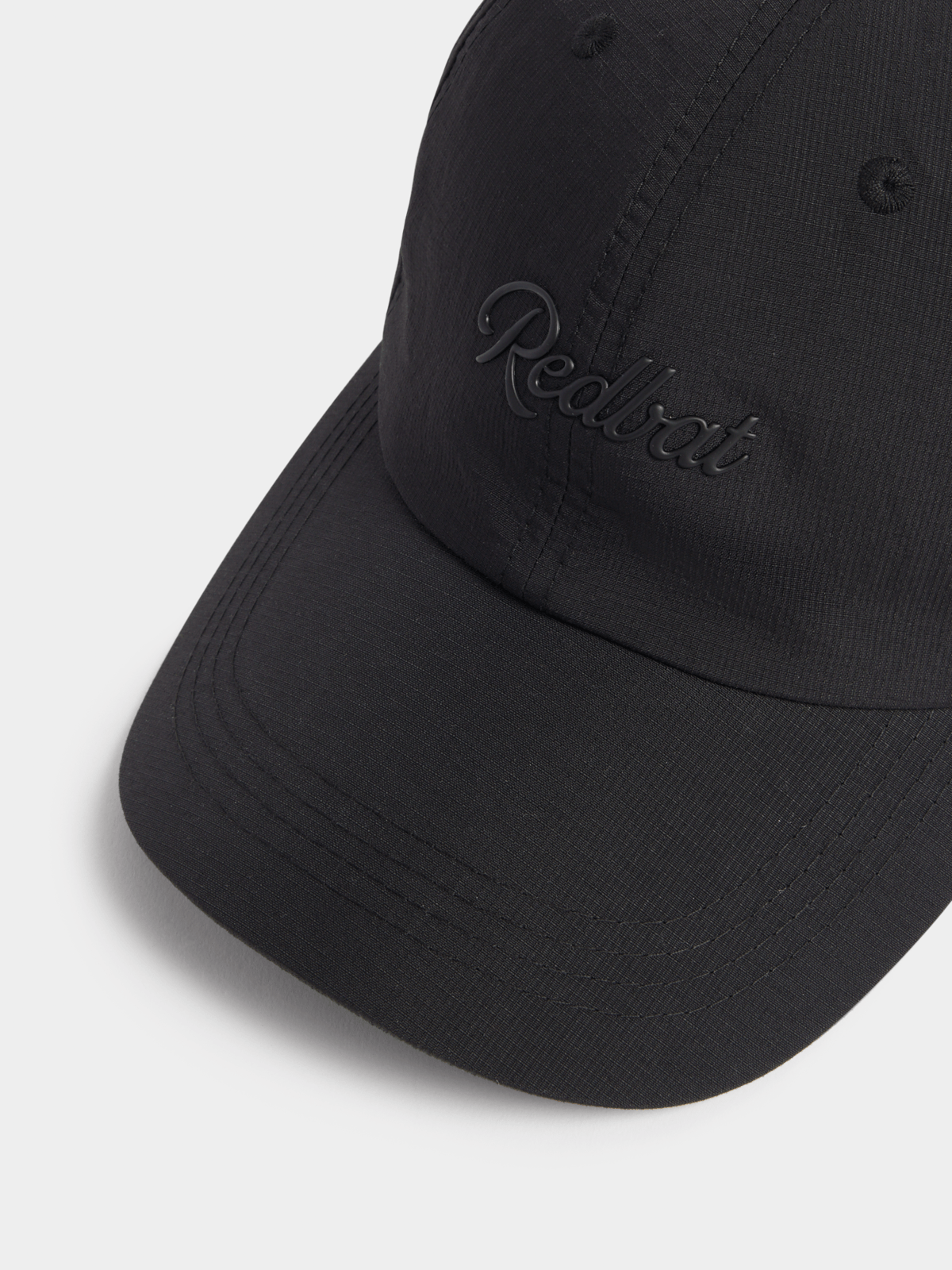 Redbat Unisex Nylon Dad Black Cap | Bash