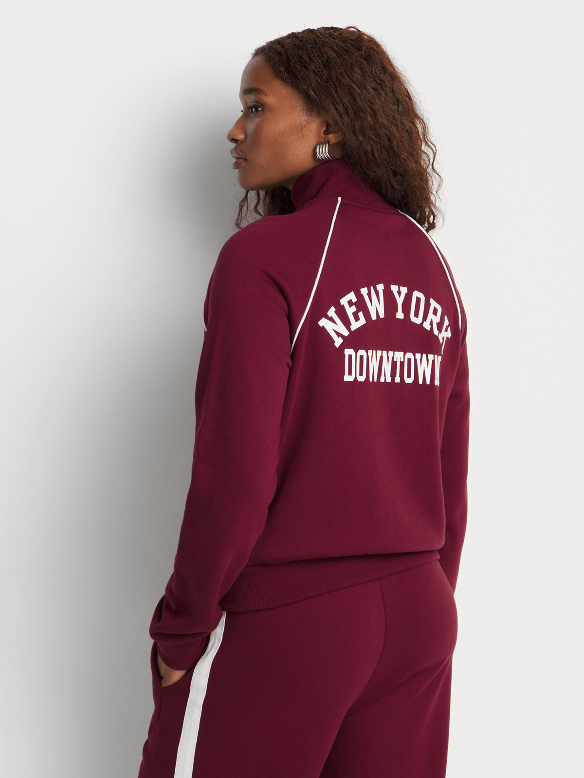 Y&G Tipping Zip Through Sweat Top | Bash