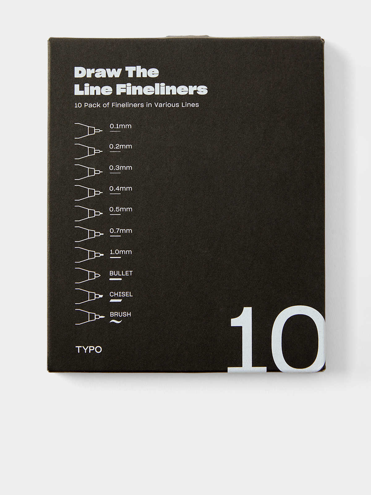 TYPO Multi 10pk Draw the Line Fineliners | Bash